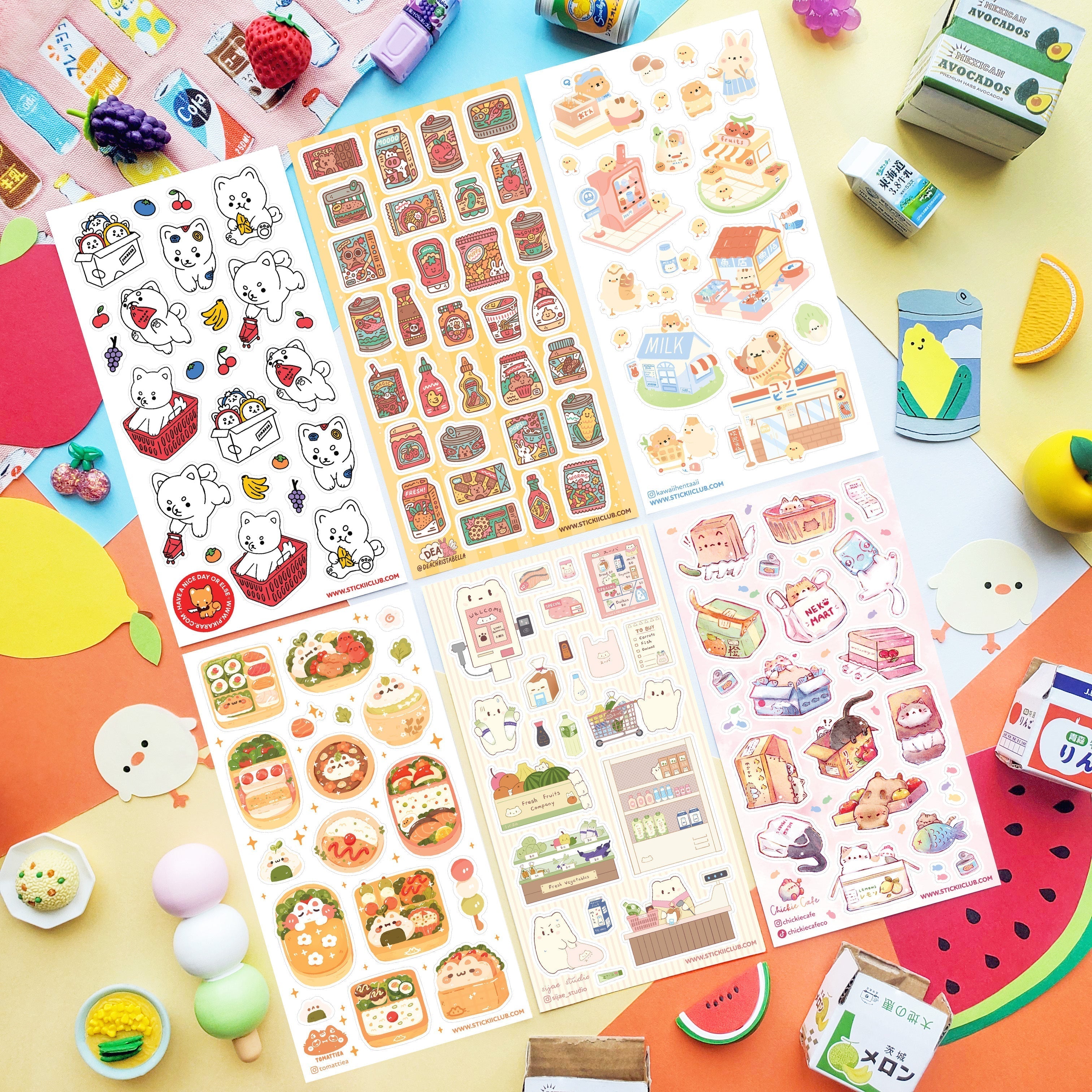 2025 May Cute Pack Spoiler – STICKII