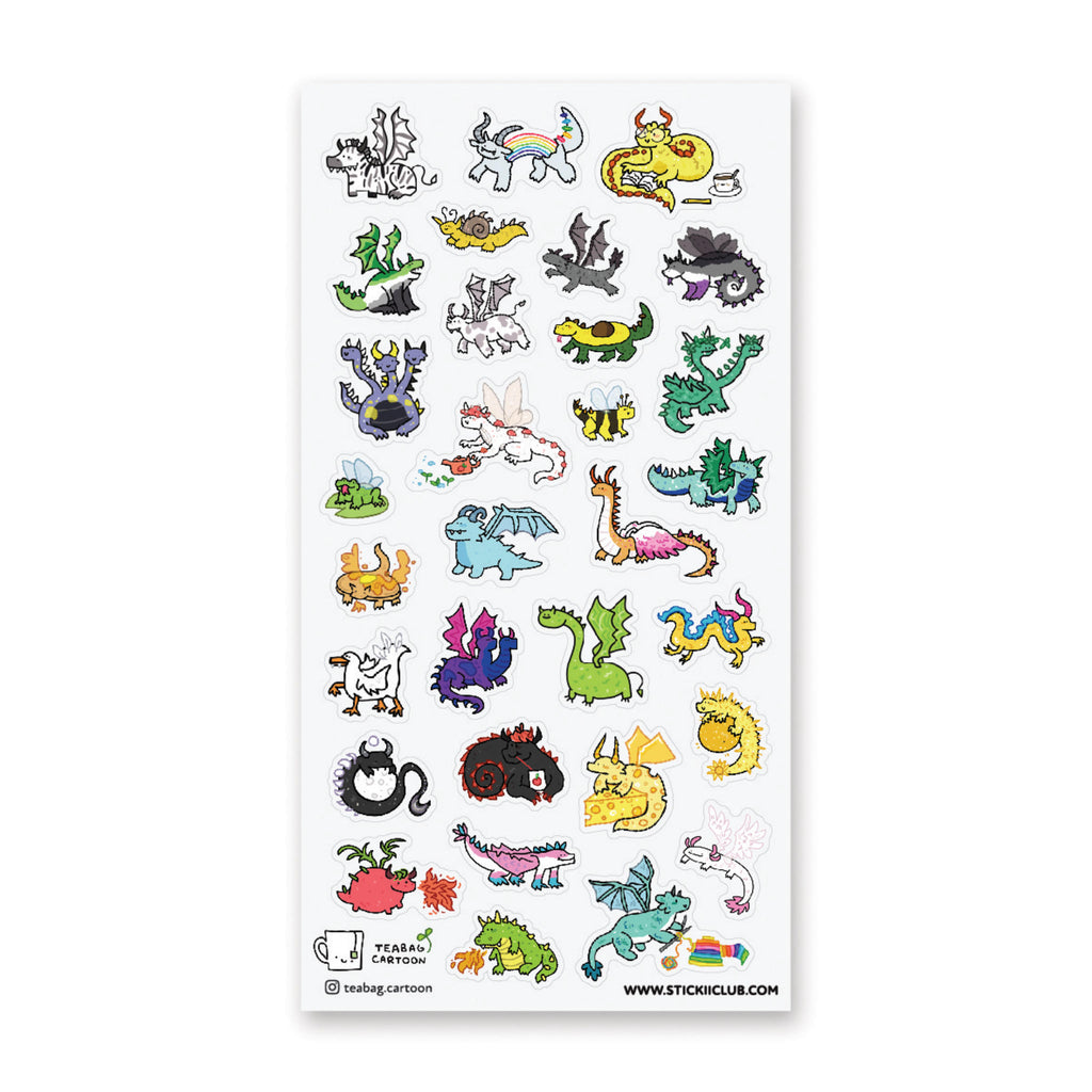 Fired up Hybrids Sticker Sheet – STICKII