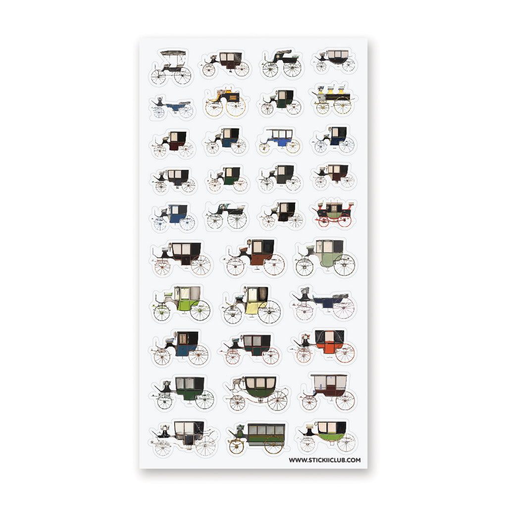 Your Carriage Awaits Sticker Sheet – STICKII