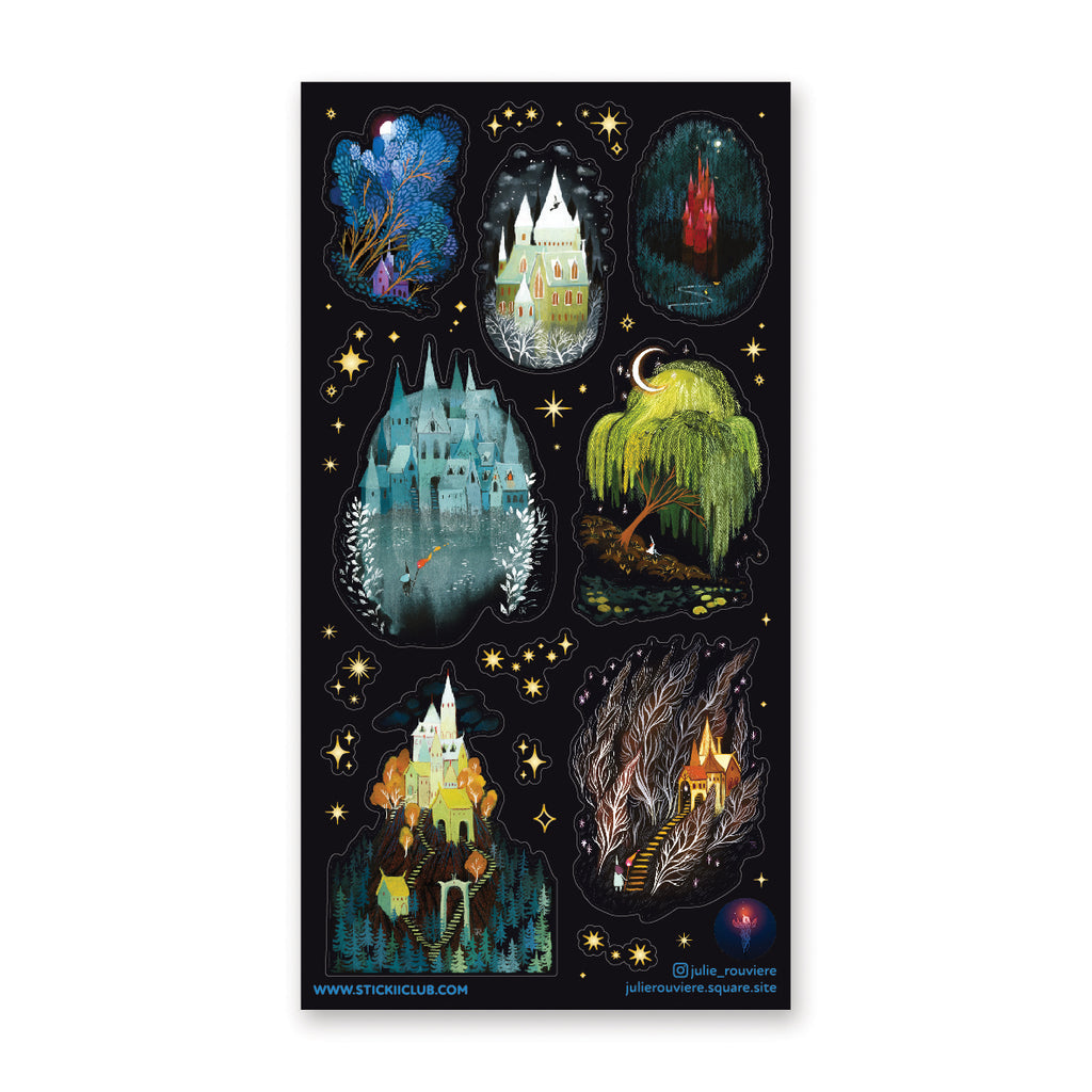 Enchanted Castles Sticker Sheet – STICKII
