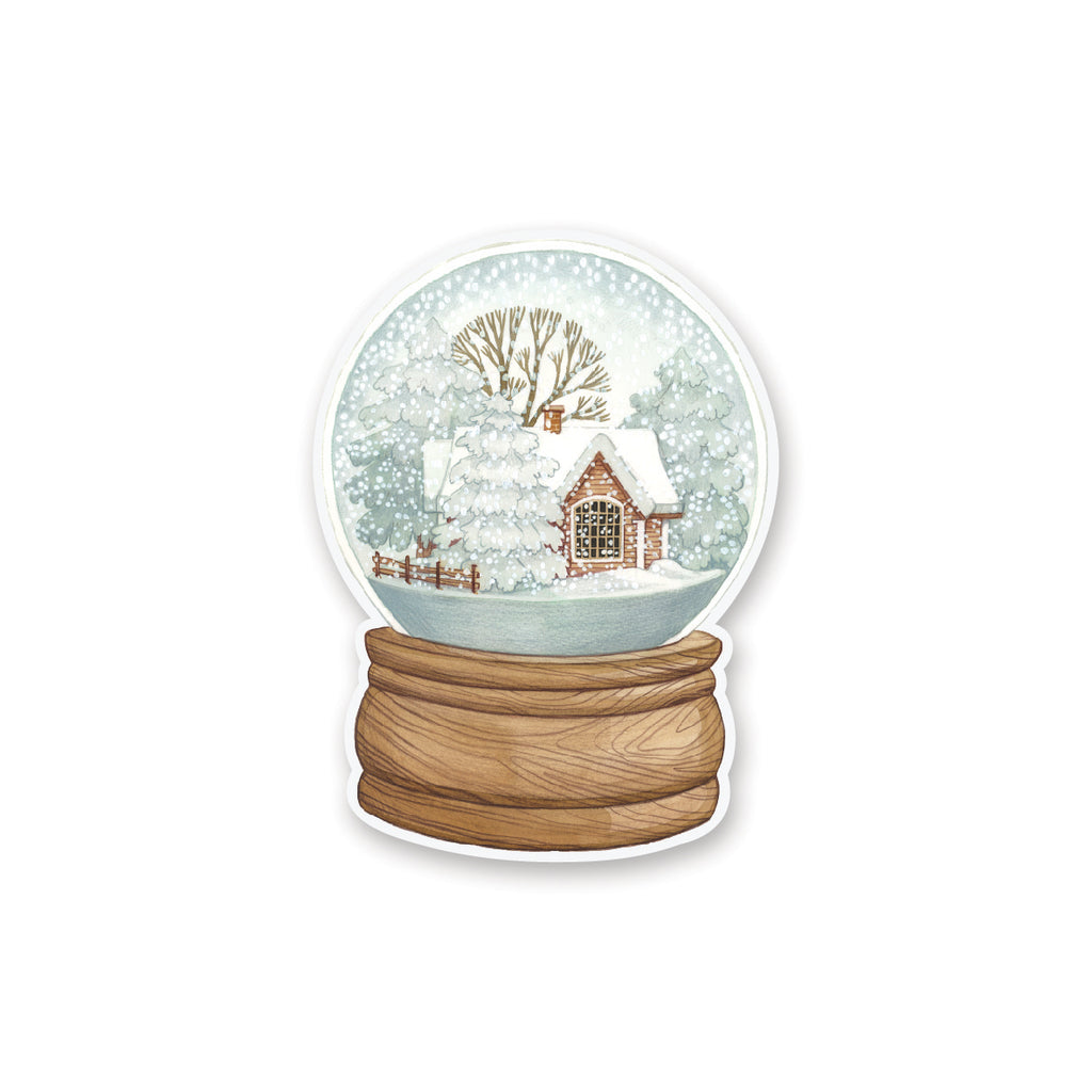 Winter Snow Globe Sticker – STICKII