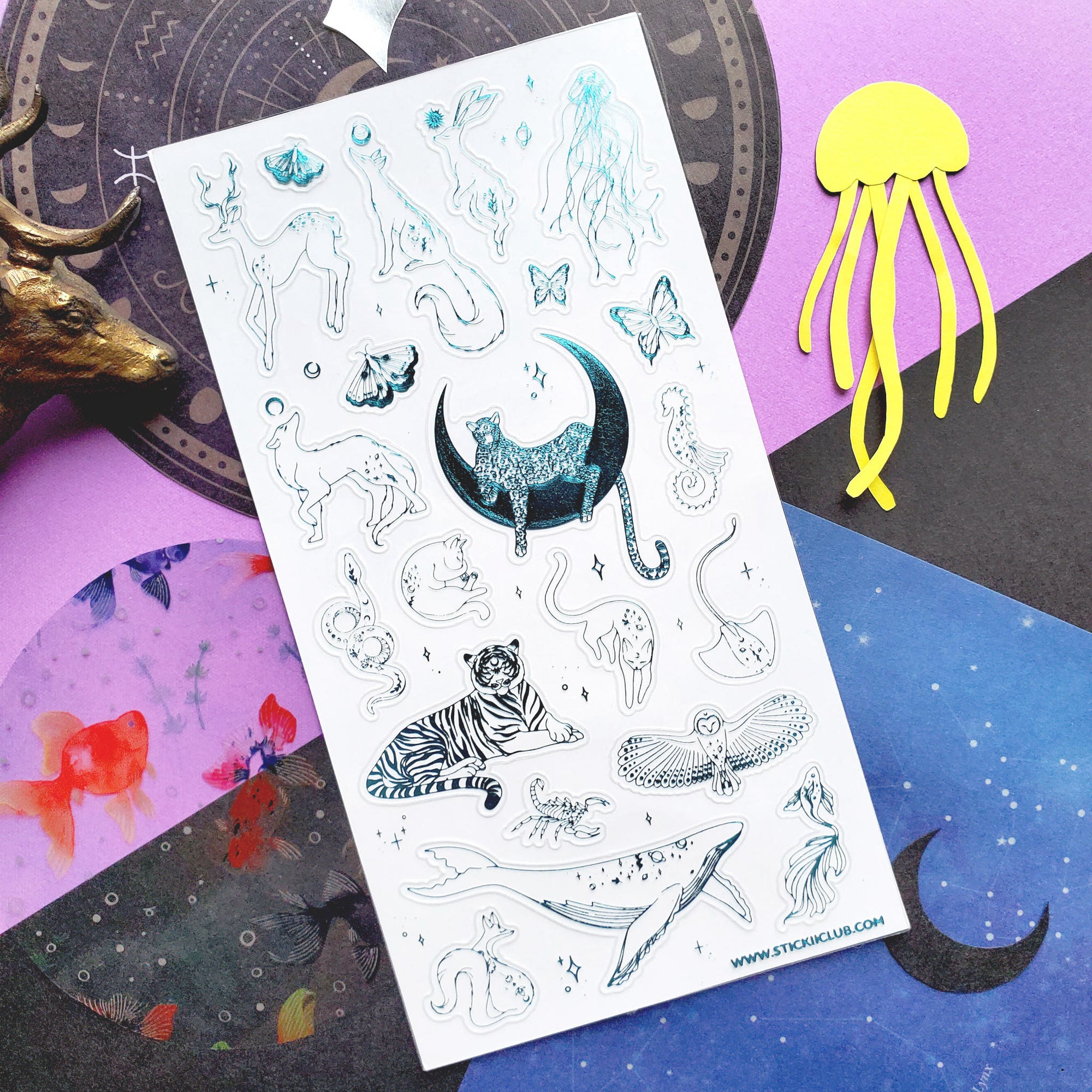 Celestial Wilderness Sticker Sheet – STICKII