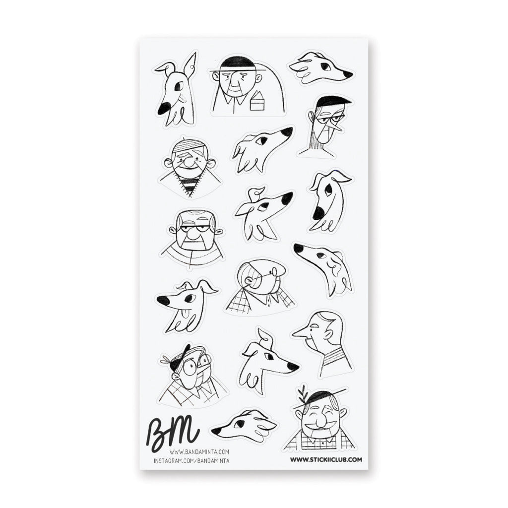 Man's Best Friend Sticker Sheet – STICKII
