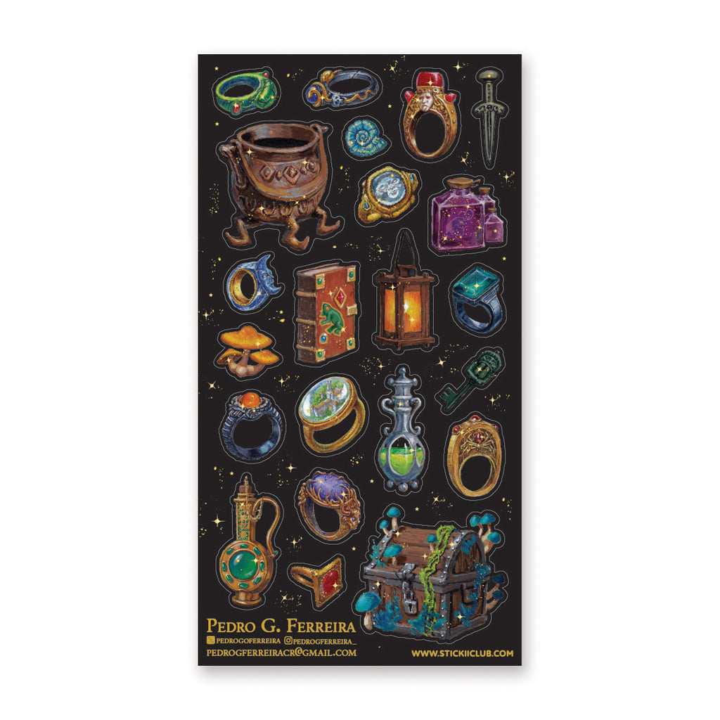 Arcane Treasures Sticker Sheet – STICKII