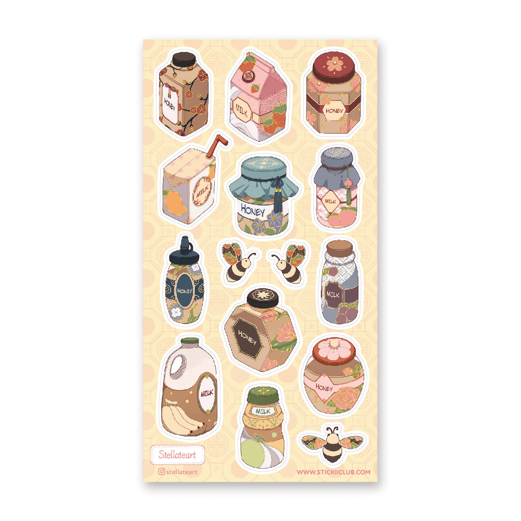 Nature's Nectar Sticker Sheet – STICKII