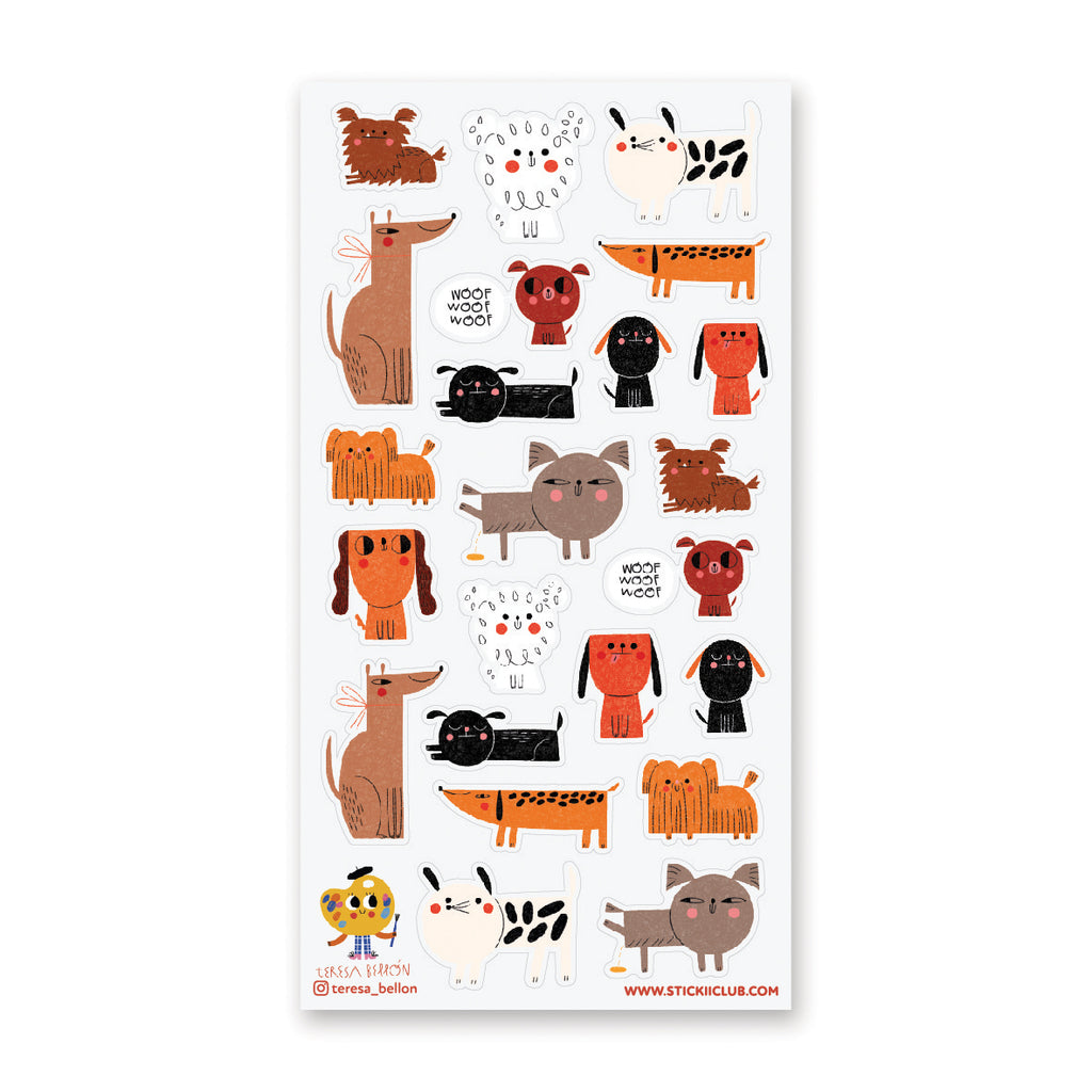 Pawfect Pups Sticker Sheet – STICKII