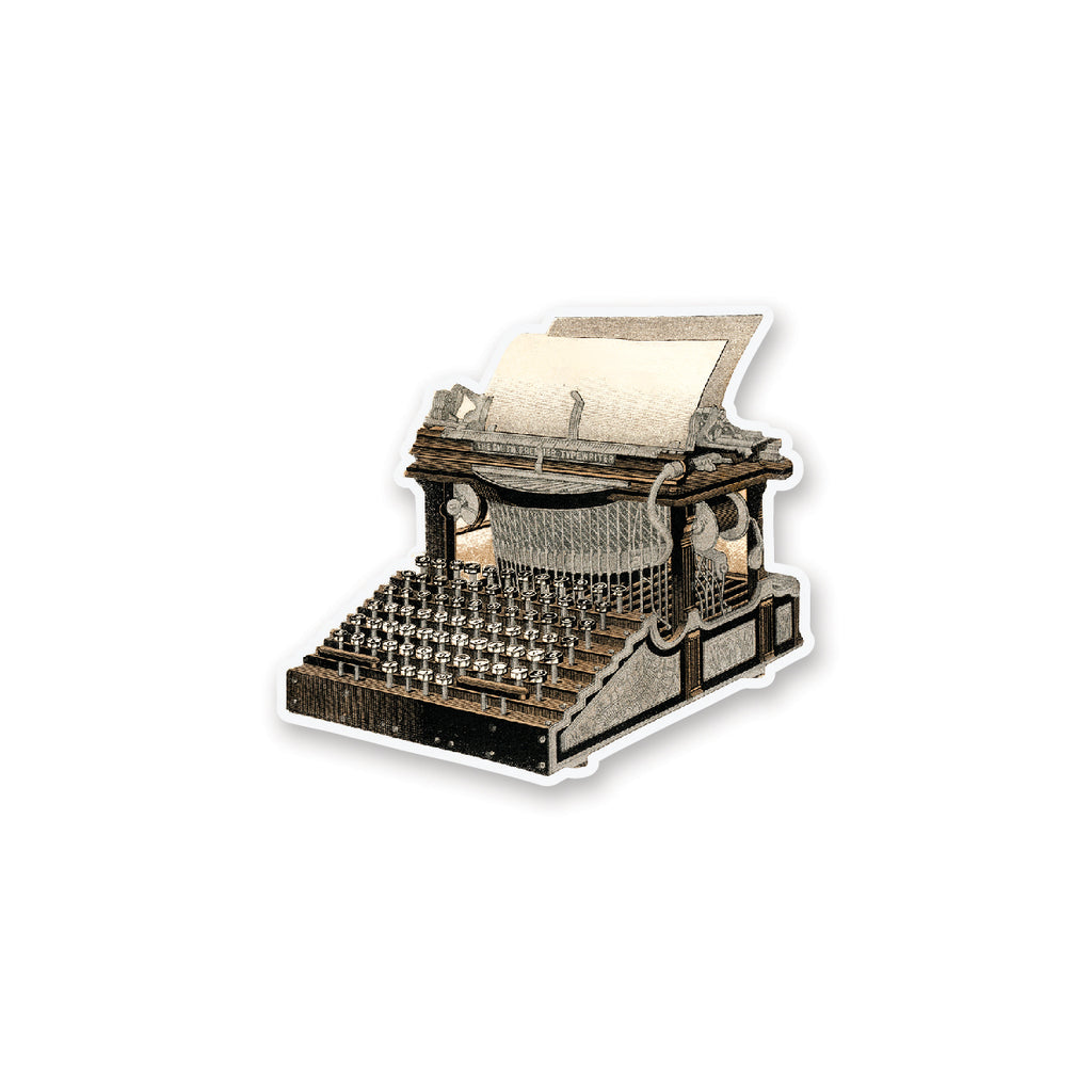 Typewriter Sticker – STICKII