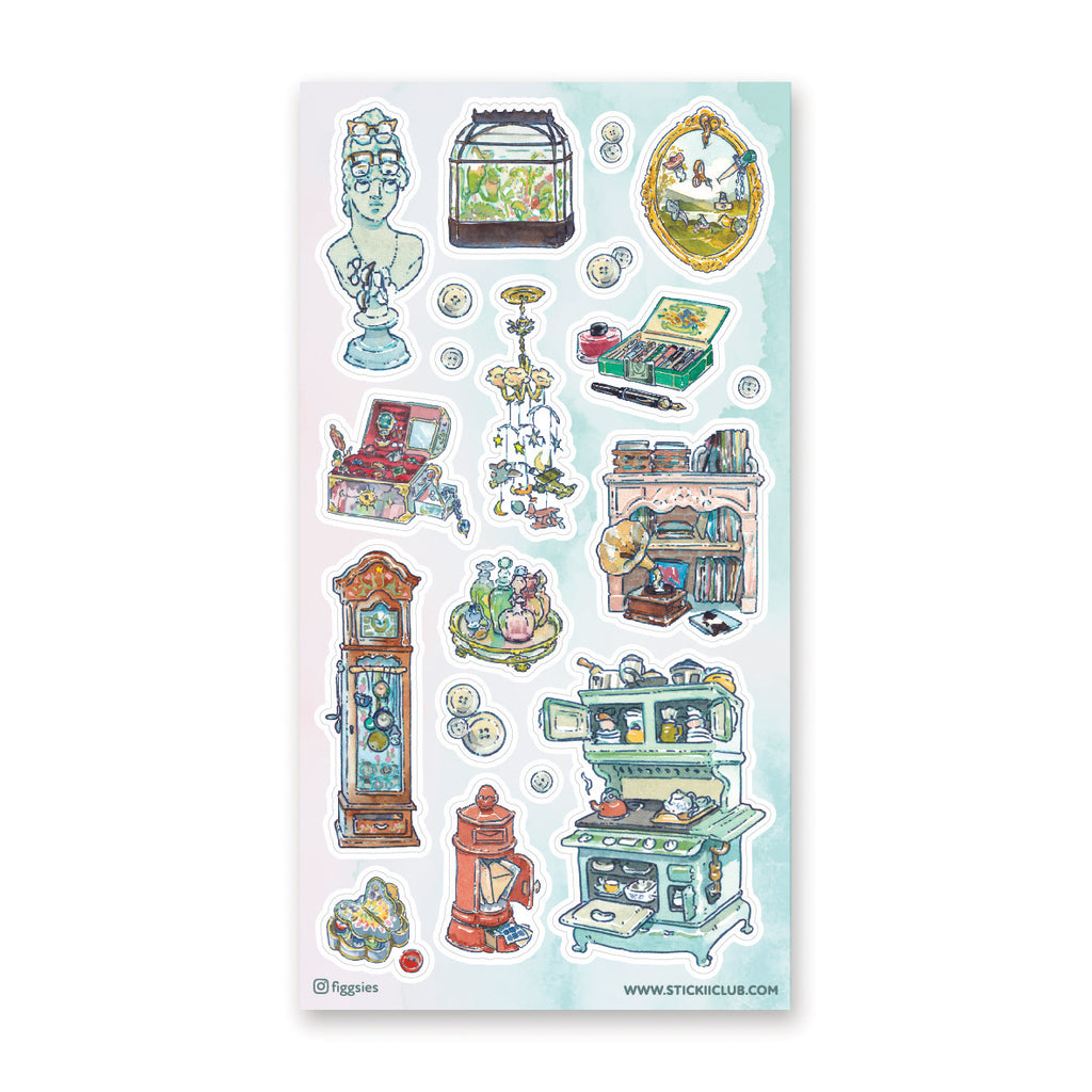 Curious Collections Sticker Sheet – STICKII