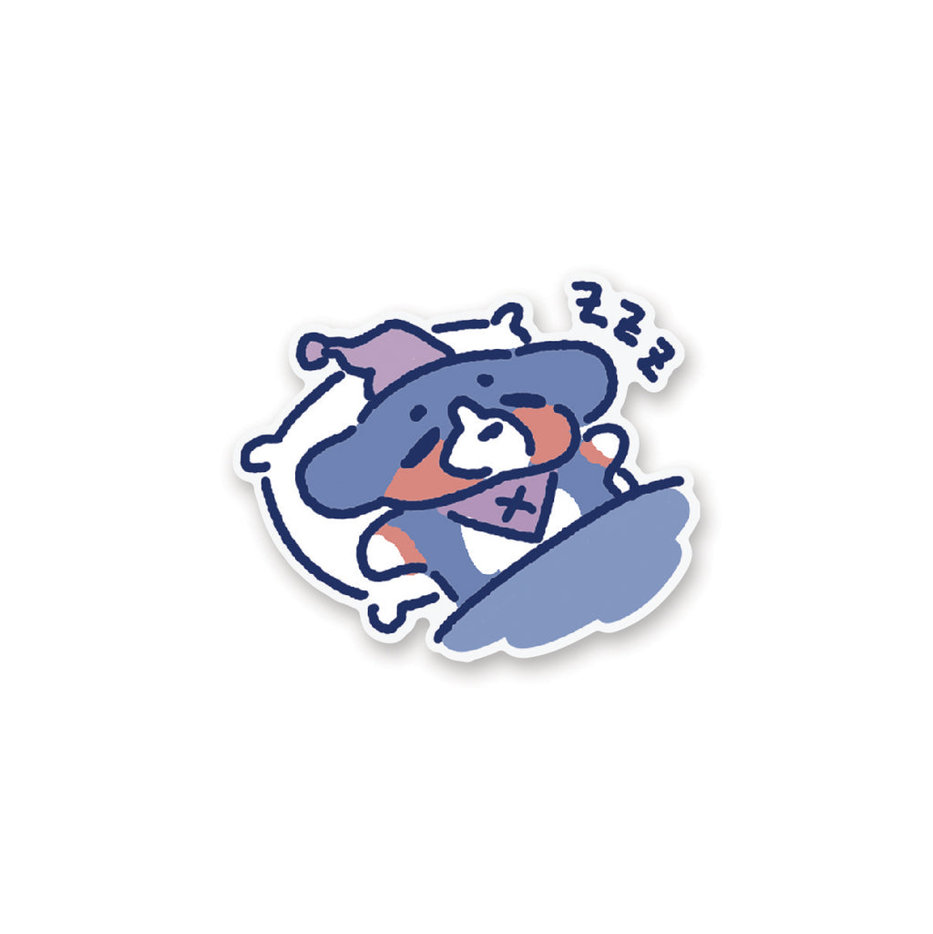 Sleepy Vibes Only Sticker – STICKII