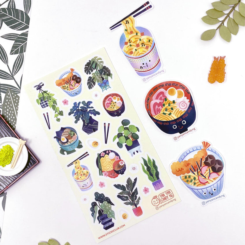 Delicious Ramen Sticker Set – STICKII