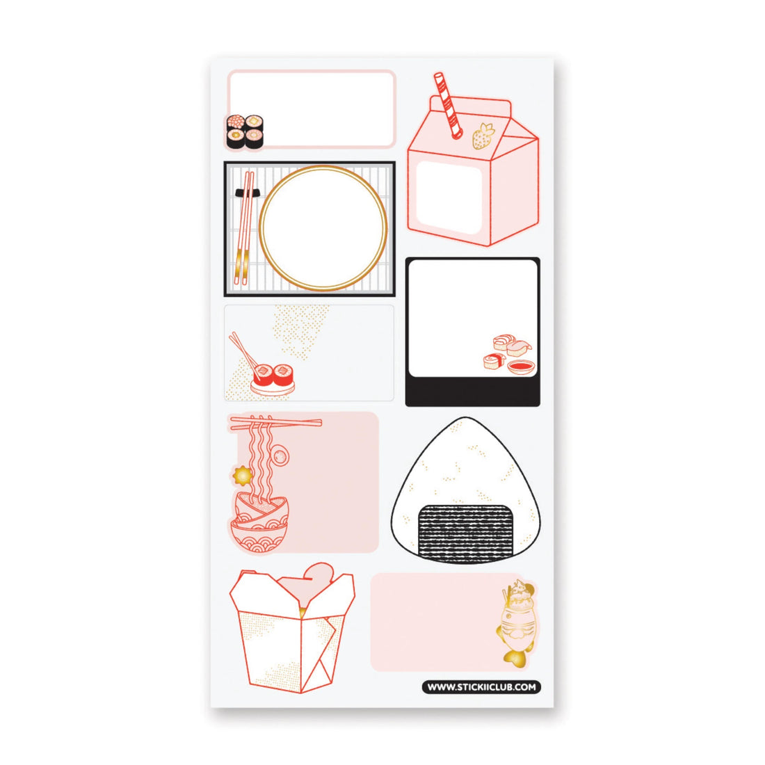 All the Yummy Labels Sticker Sheet – STICKII