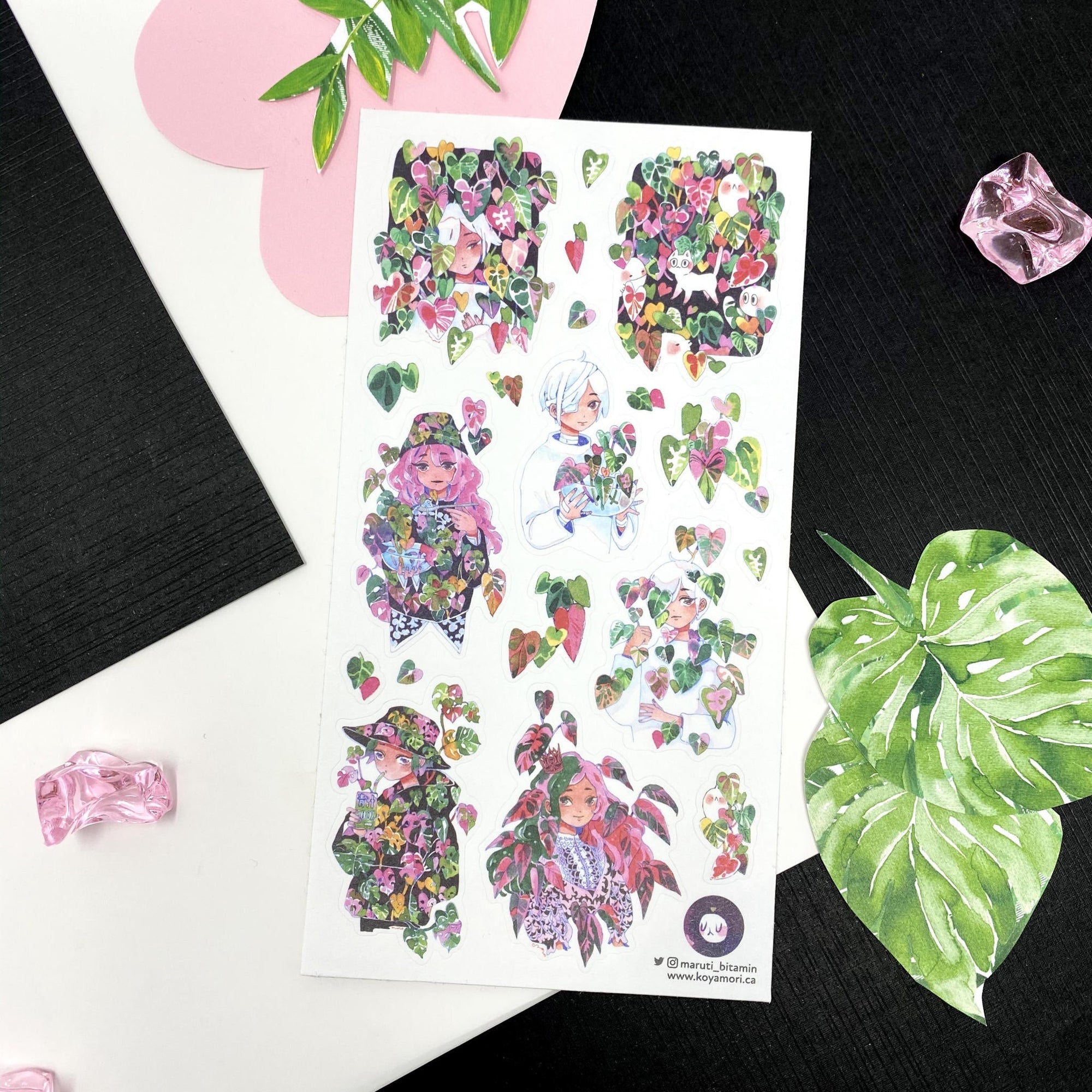 One With Nature Sticker Sheet – STICKII