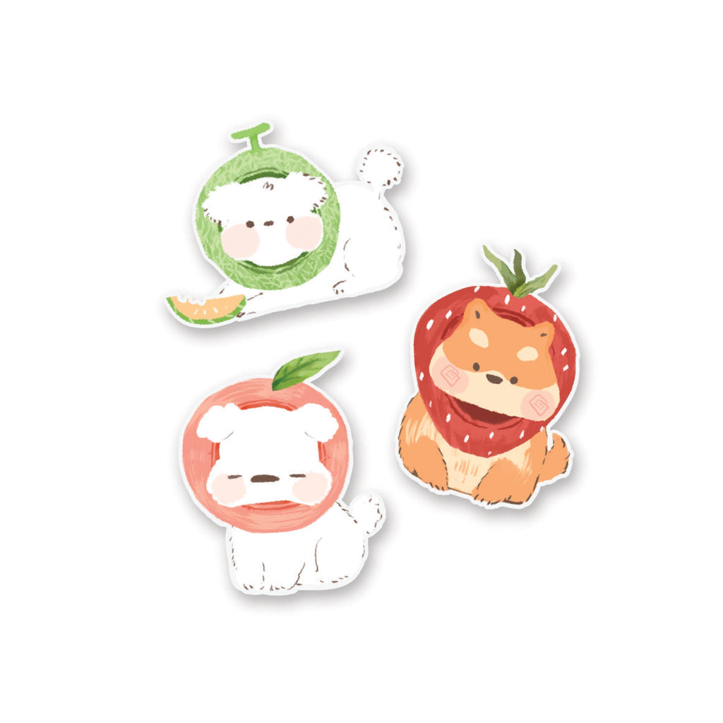 Fruity Doggy Decals Sticker Sheet – STICKII