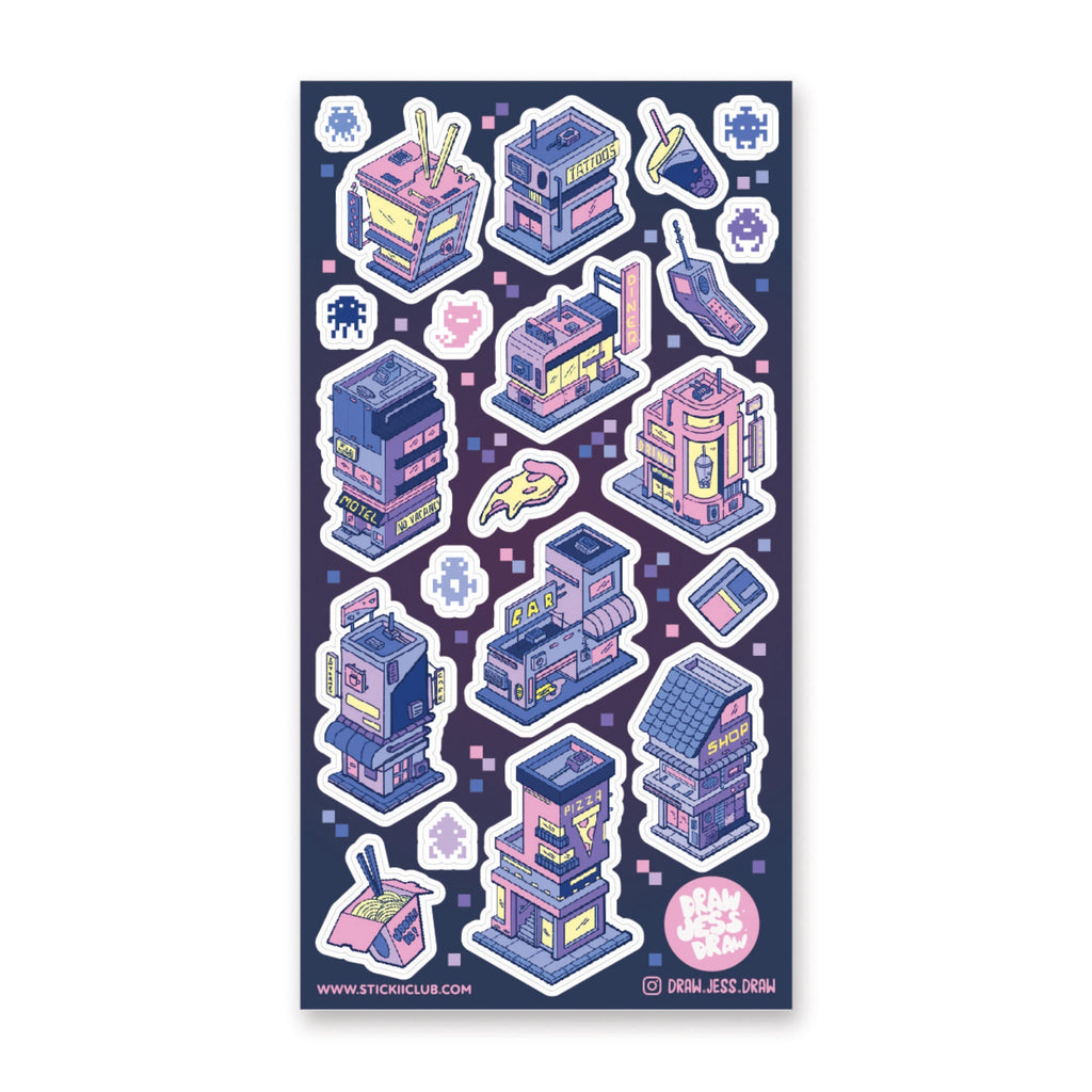 Digital World Sticker Sheet – STICKII