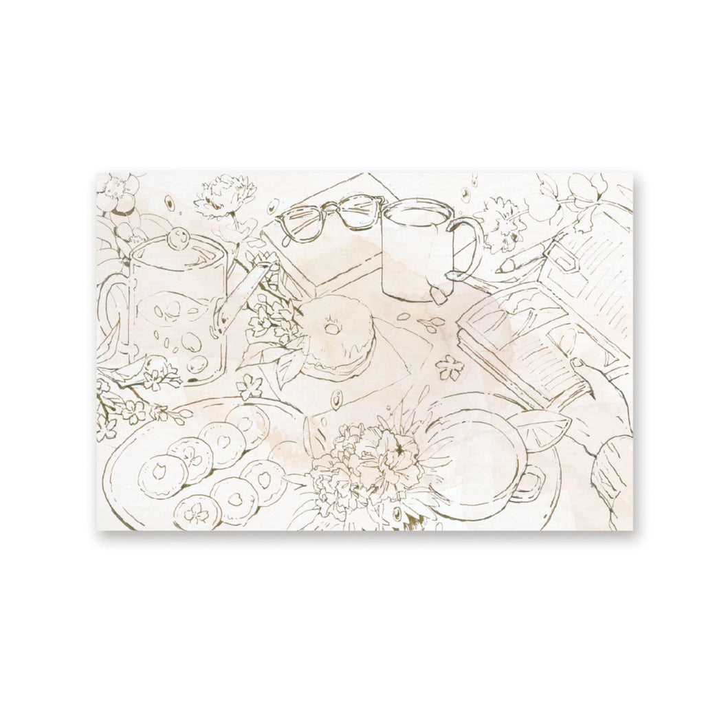 Afternoon Tea Postcard – STICKII