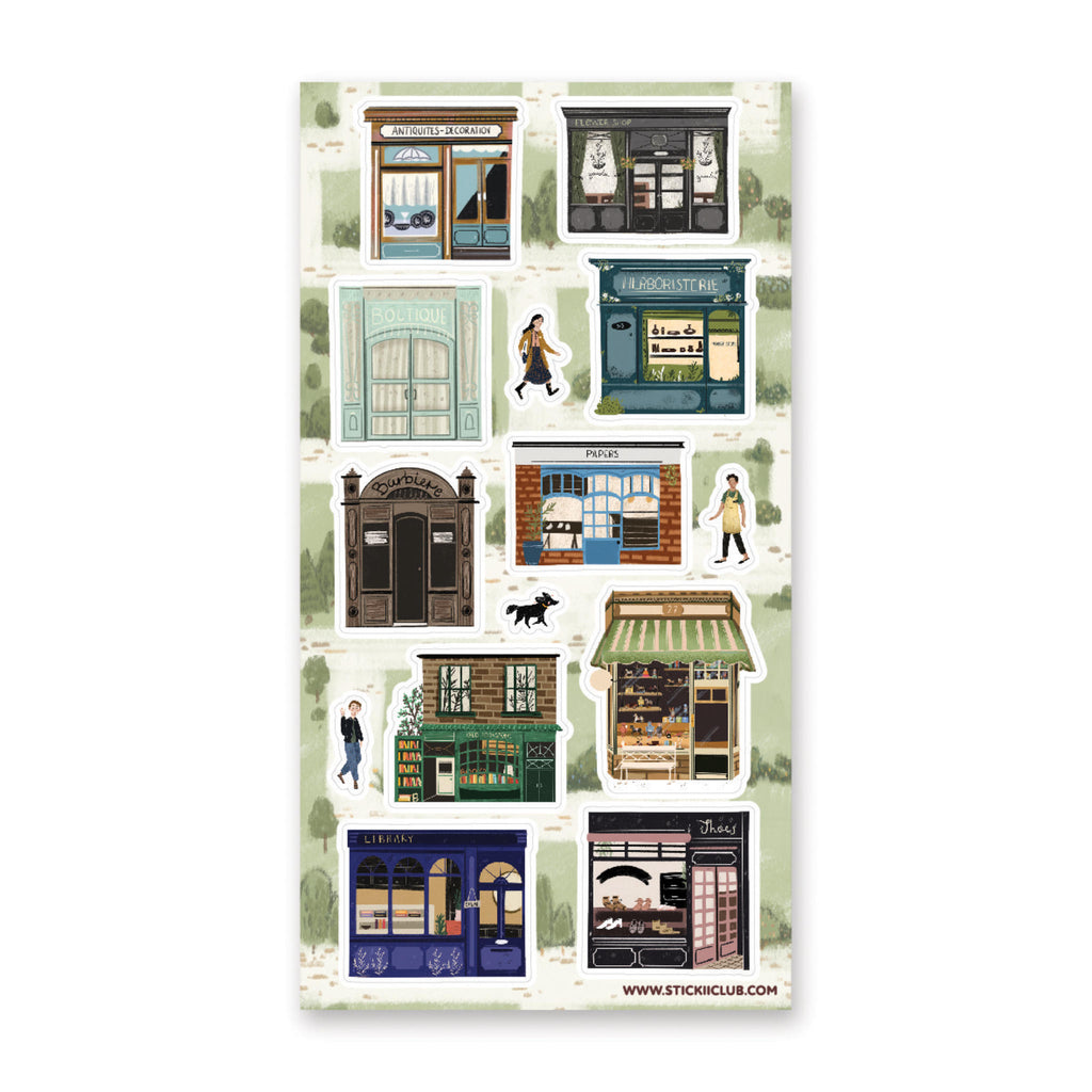 Out on the Town Sticker Sheet – STICKII