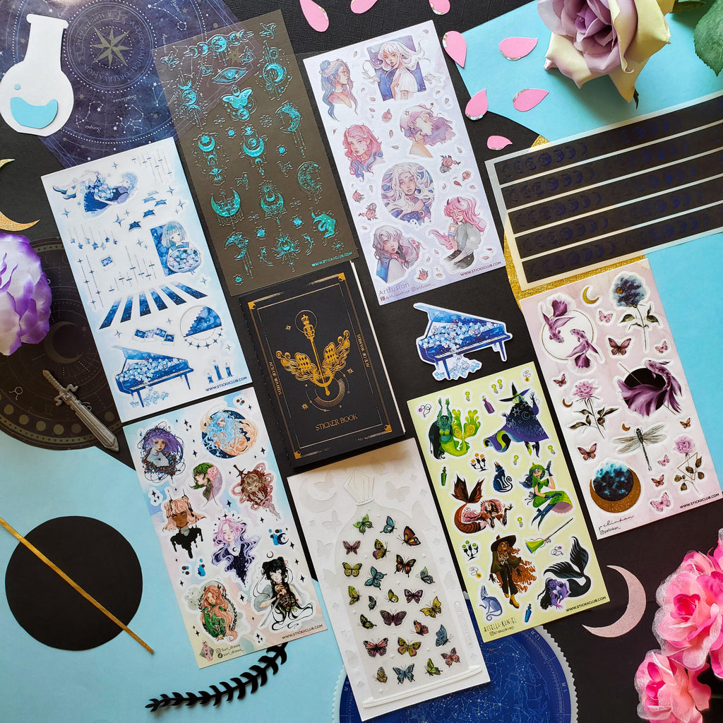 September 2022 Pop Pack: Land of the Night Butterflies – STICKII