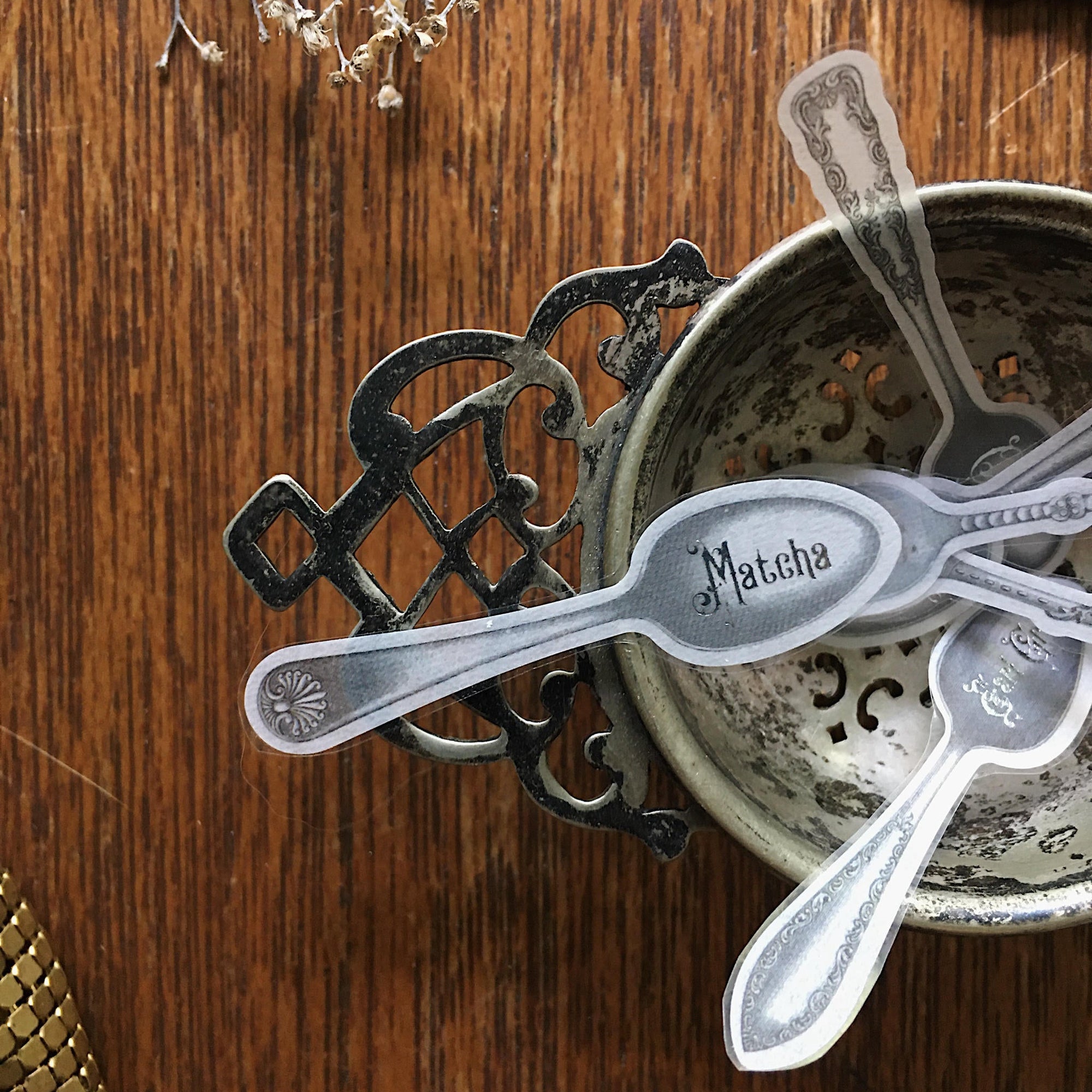 Tea Spoons Sticker Sheet – STICKII